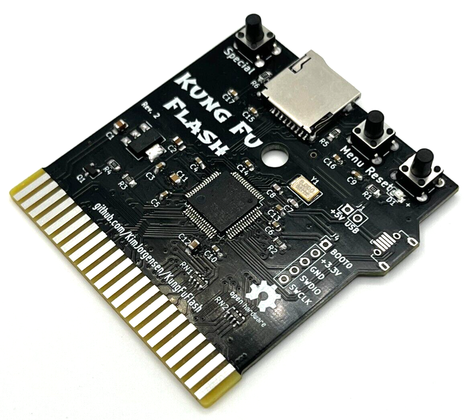 Kung Fu Flash Commodore 64 Cartridge New Fully Assembled USA Seller C64 ...