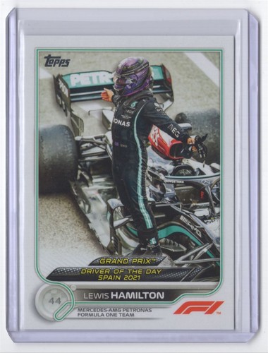 2022 Topps Formula 1 Lewis Hamilton Mercedes-AMG Petronas F1 #176 | eBay