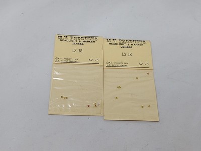 Lot of 2 - MV Products HO Scale Headlight Marker Lenses LS 18 for ...