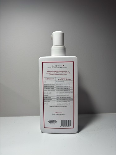 Native Hair Warm Cider & Cinnamon Moisturizing Shampoo 16.5 oz Pump | eBay