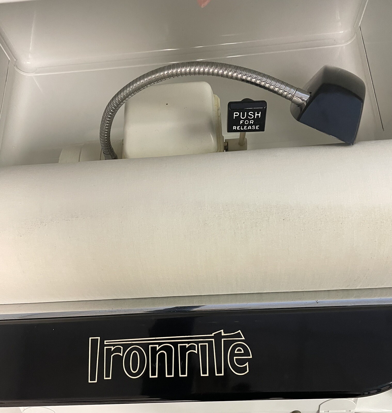 Vintage Mangle Ironrite Ironer rotary iron Chair Instructions Oil Can ...