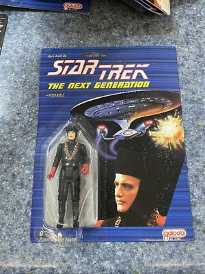 Star Trek The Next Generation Q Action Figure Galoob 1988 New | eBay