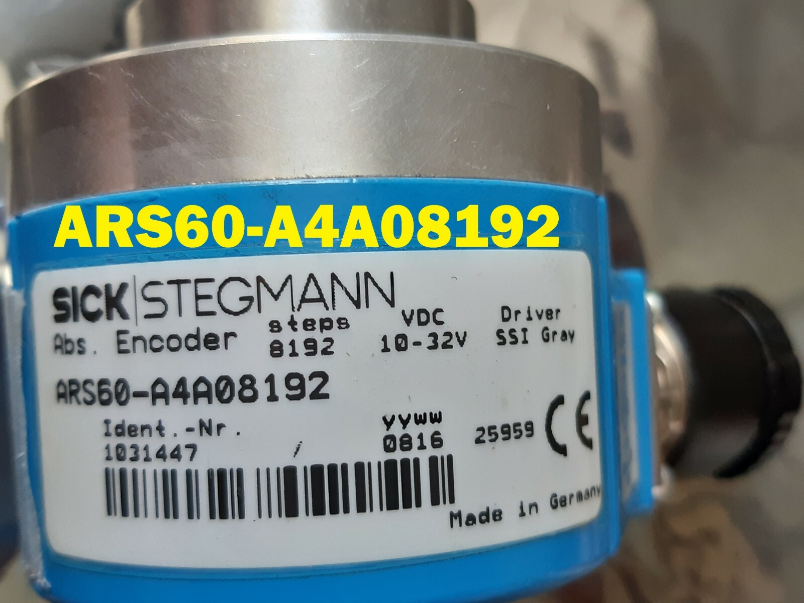 Ship2dayUPS ARS60-A4A08192 ; ARS 60-A4A08192 ; 1031447 ; ARS60A4A08192 ...