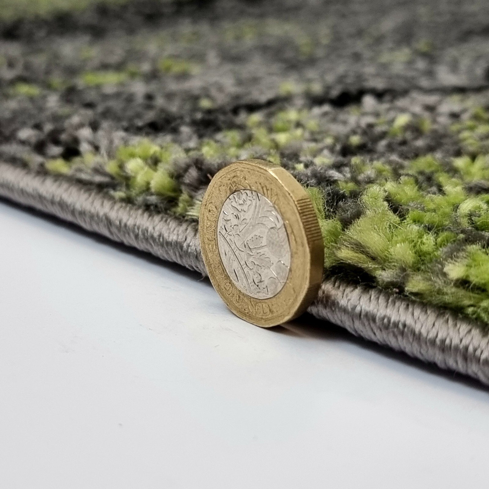 Green and Grey Rug Modern Abstract Pattern Large Small Living Room Area ...