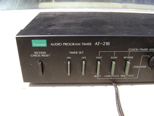SANSUI AUDIO PROGRAM TIMER MODEL AT-210 | eBay