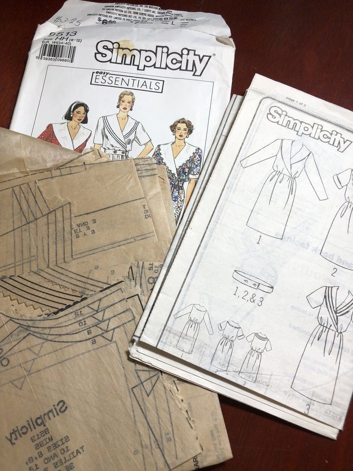 Patterns Sewing Womens By Simplicity Pattern Number 9513 Sizes 8-12 ...