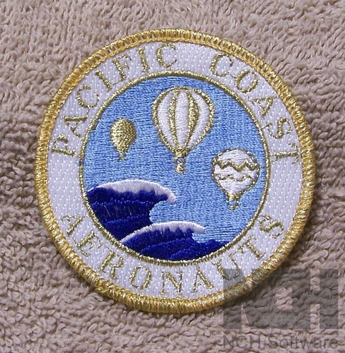 PACIFIC COAST AERONAUTS BALLOON PATCH | eBay