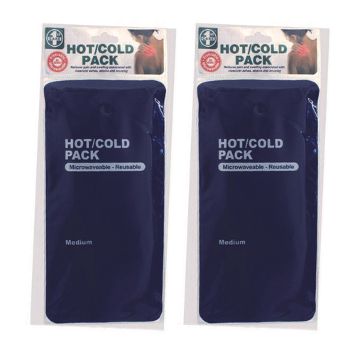 2X Hot/Cold Pack Reusable Microwave Therapy Relief Heat Warm Cool ...