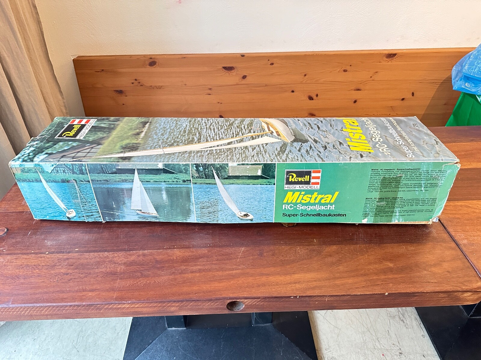 Revell B-3402 MISTRAL RC-Segelyacht im Bau befindlich NUR ABHOLUNG ...