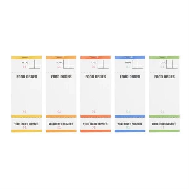 50x Olympia Docket/Ticket Book with Claim Slip Single Leaf Take Away ...