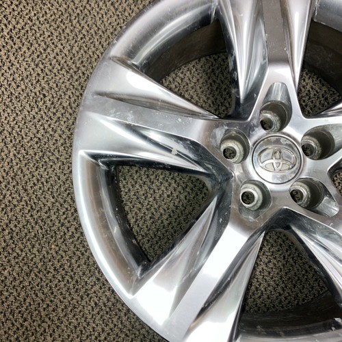 19" TOYOTA HIGHLANDER PLATINUM CLAD OEM ALLOY WHEEL RIM 19x7.5 2014 ...