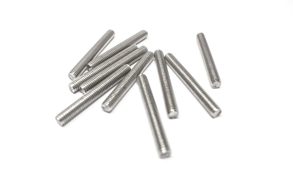 10 Pcs M6 X 50 Mm 304 Stainless Steel Full Thread Rod And Rod | eBay