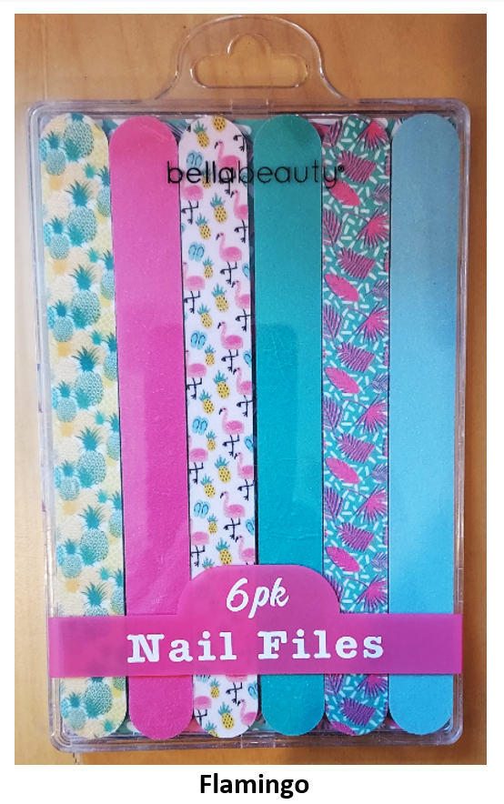 Finger Nail Files - 6 pk - Pick Your Design | eBay