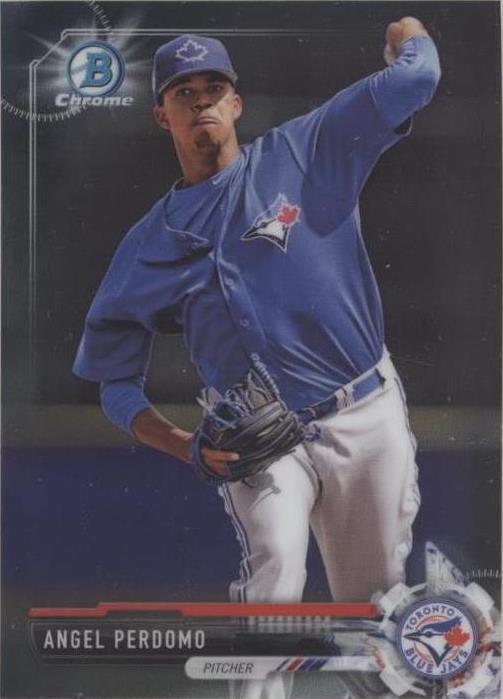 2017 Bowman Draft - Chrome Angel Perdomo #BDC-128 (RC) for sale online ...