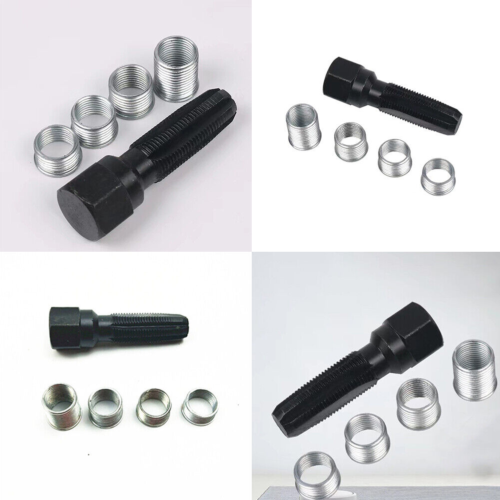 US 14mm Spark Plug Re-thread rethread rethreader repair Tap tool Reamer ...