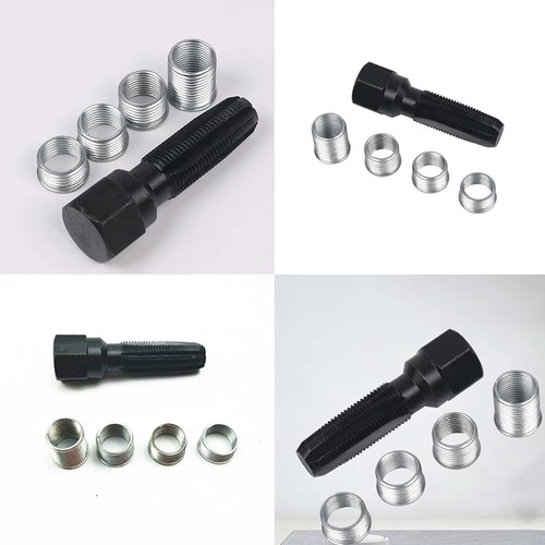 US 14mm Spark Plug Re-thread rethread rethreader repair Tap tool Reamer ...