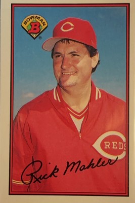 1989 BOWMAN RICK MAHLER #302 CINCINNATI REDS | eBay