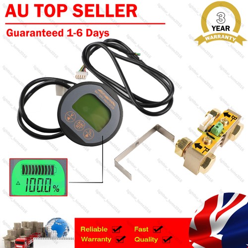 Battery Monitor 12V~80V 350A lithium iron lead-acid capacity value ...