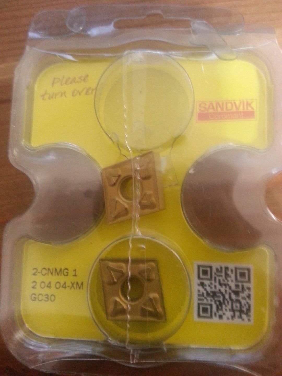 Sandvik Coromant 2-CNMG 431-XM GC30 -Pk of 2 | eBay