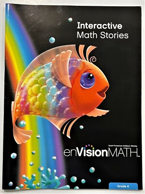 Kindergarten - LARGE enVision Math INTERATIVE MATH STORIES Book (2009 ...