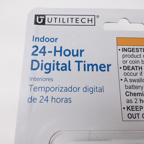 Utilitech 24-Hour Digital Timer #864292 for sale online | eBay
