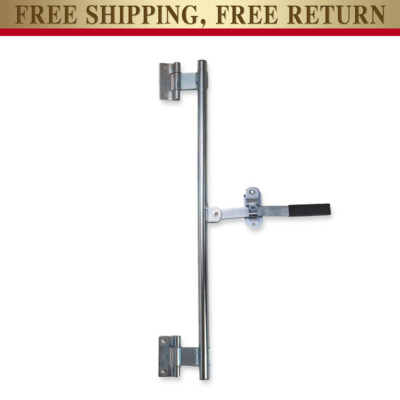 Cam Bar 36" Cargo Trailer Swing Ramp Door Lock Hinged Hasp Latch Handle ...