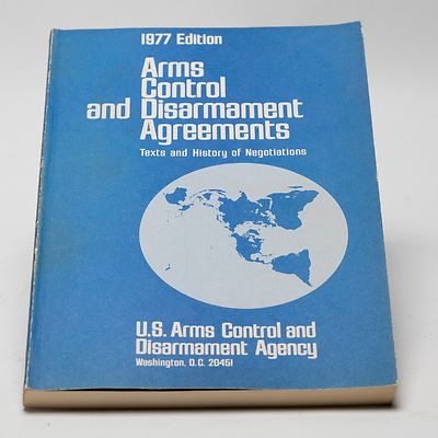 U.S.ARMS CONTROL AND DISARMAMENT AGREEMENTS 1977 ARMS CONTROL | eBay