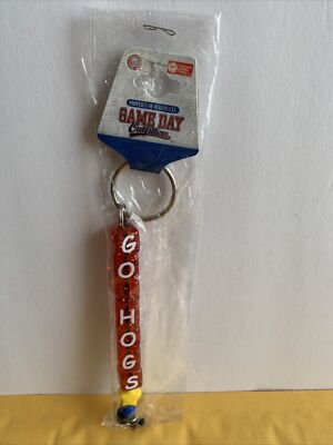 Game Day Arkansas Razorback (Go Hogs) Key Chain | eBay