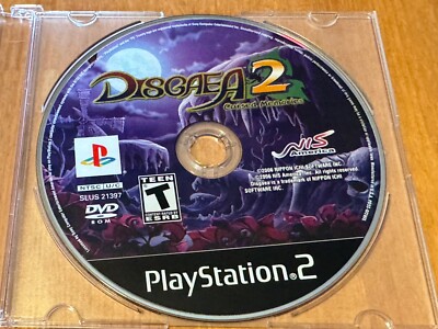 Disgaea 2: Cursed Memories PS2 Black Label Disc Only, Tested and ...