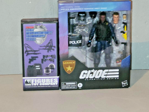 GI Joe Classified Series Legacy Police Officer & accessory police gear ...