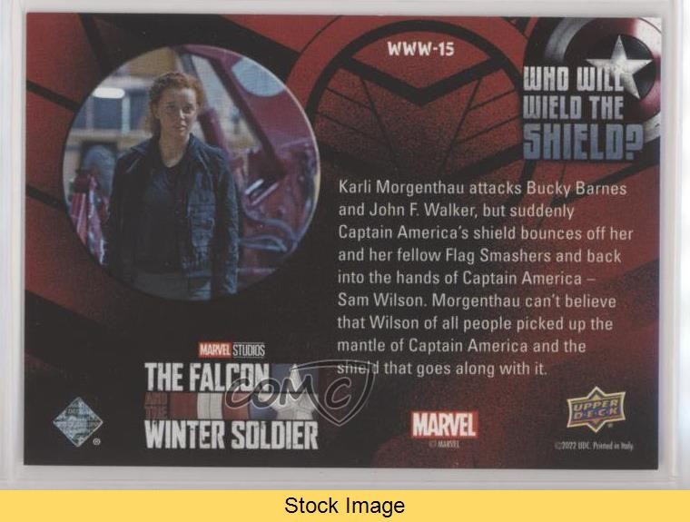 2022 Marvel Studios' The Falcon and Winter Soldier #WWW-15 Shield READ ...
