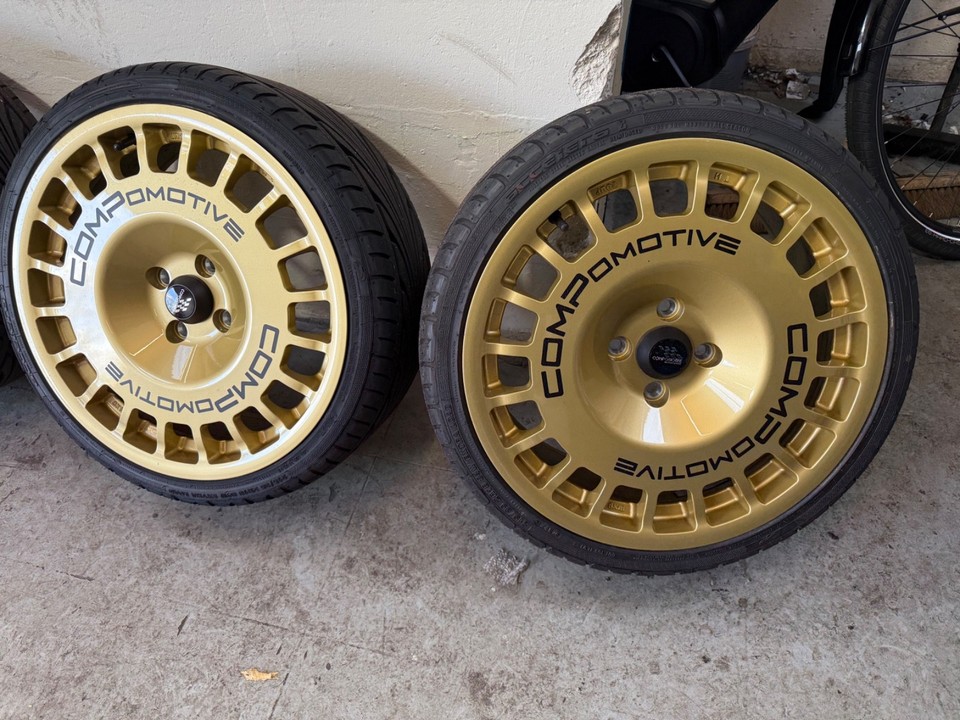 Compomotive Th Ford Sierra Sapphire Cosworth Alloys And Tyres 18inch | eBay