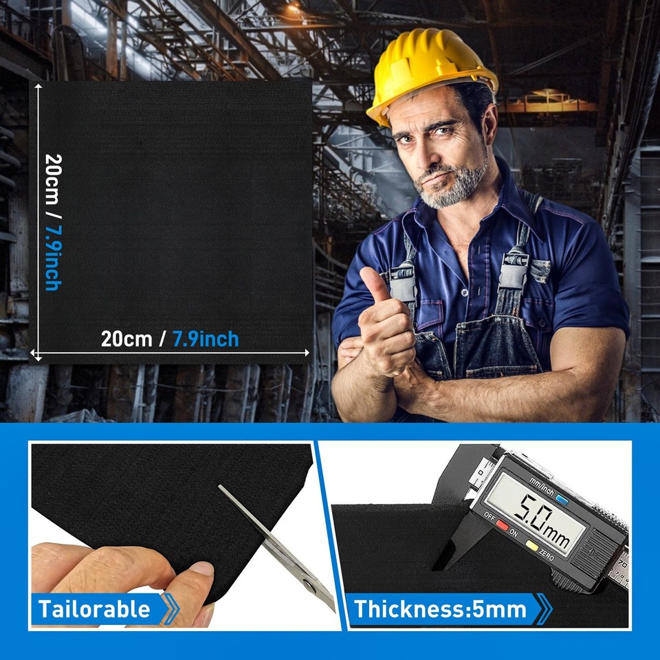 High Temp Carbon Felt Welding Blanket to 1800°F Fireproof Thermal ...