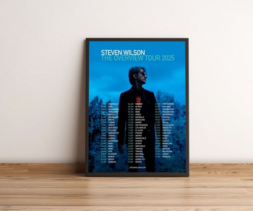 Steven Wilson The Overview 2025 Tour Poster | eBay