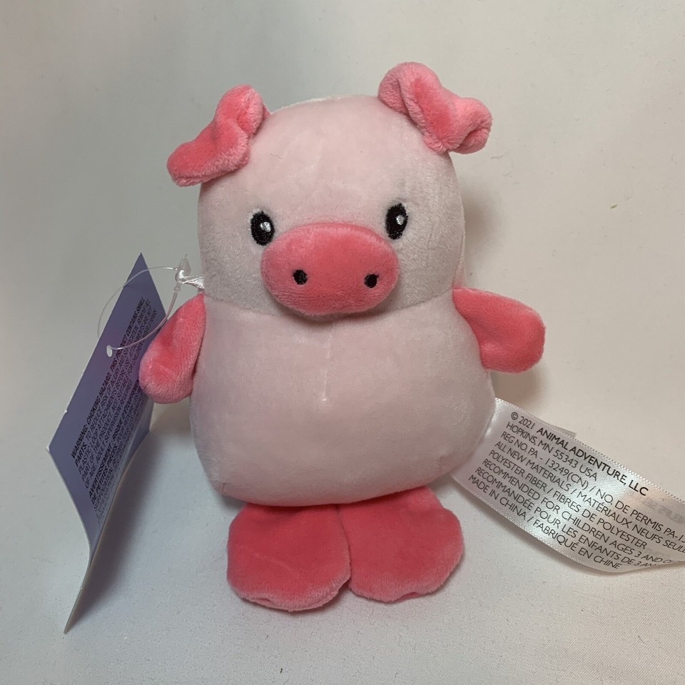 Easter Plush FARM ANIMAL Plush Toy Set of 4 Bunny Pig Sheep Duck Soft ...