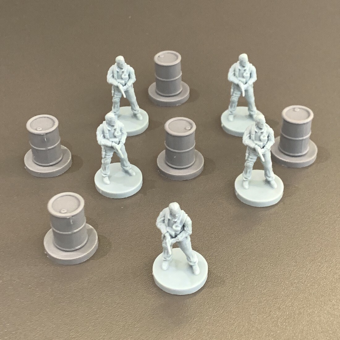 LOT 10 heroes Miniature For Dungeons & Dragon D&D DD Figures Board game ...