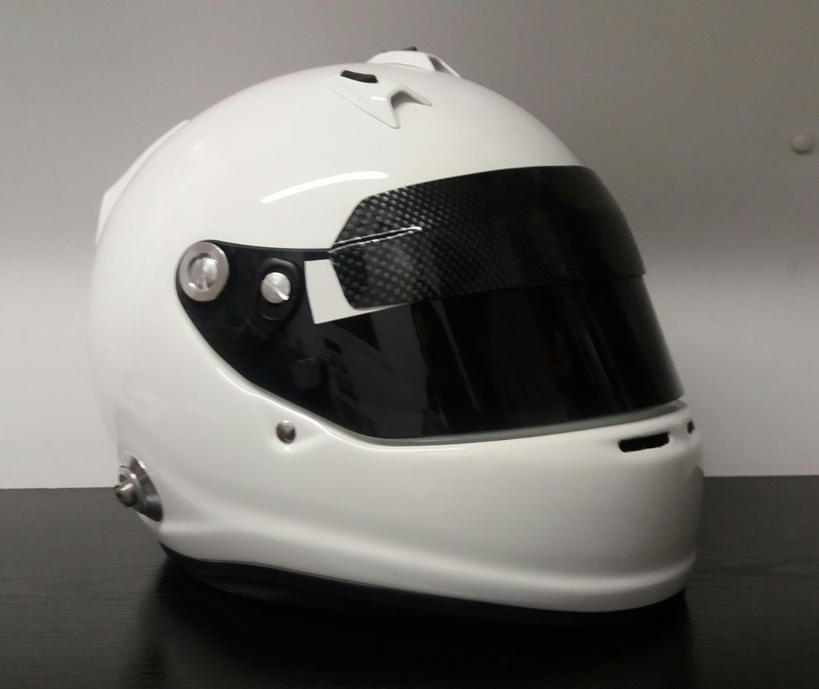 Helmet Visor strip fits Arai, looks like F1 drivers Zylon strip | eBay