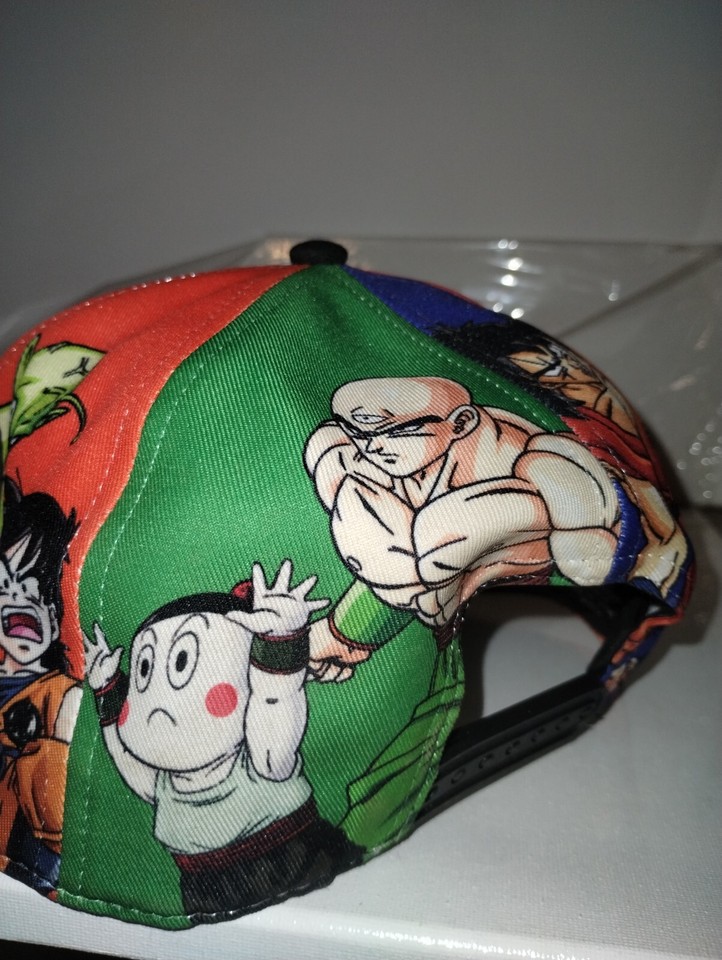 DRAGON BALL Z Broly Anime GOKU logo Goken MEN'S New SnapBack HAT Cap ...