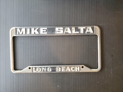 Long Beach California Mike Salta Pontiac Vintage GM Dealer License ...