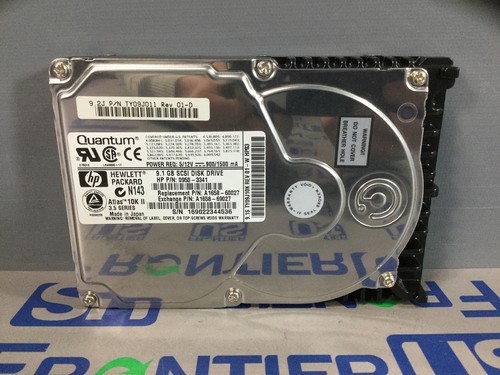 HPE 9GB 10K RPM LVD Disk Drive A4997A | eBay