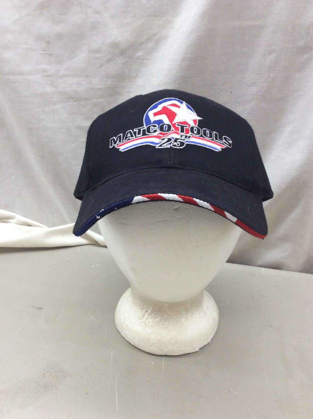 Trucker Hat Baseball Cap Vintage MATCO TOOLS 25th 2004 America USA Flag ...