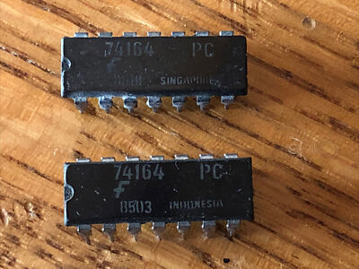 74164 8-Bit Parallel Output Serial Shift Register. Two for $2.99 | eBay