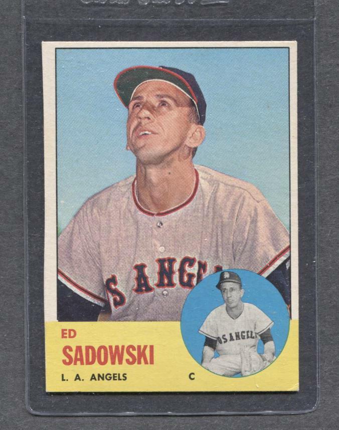 1963 Topps #527 Ed Sadowski (Angels) Ex | eBay