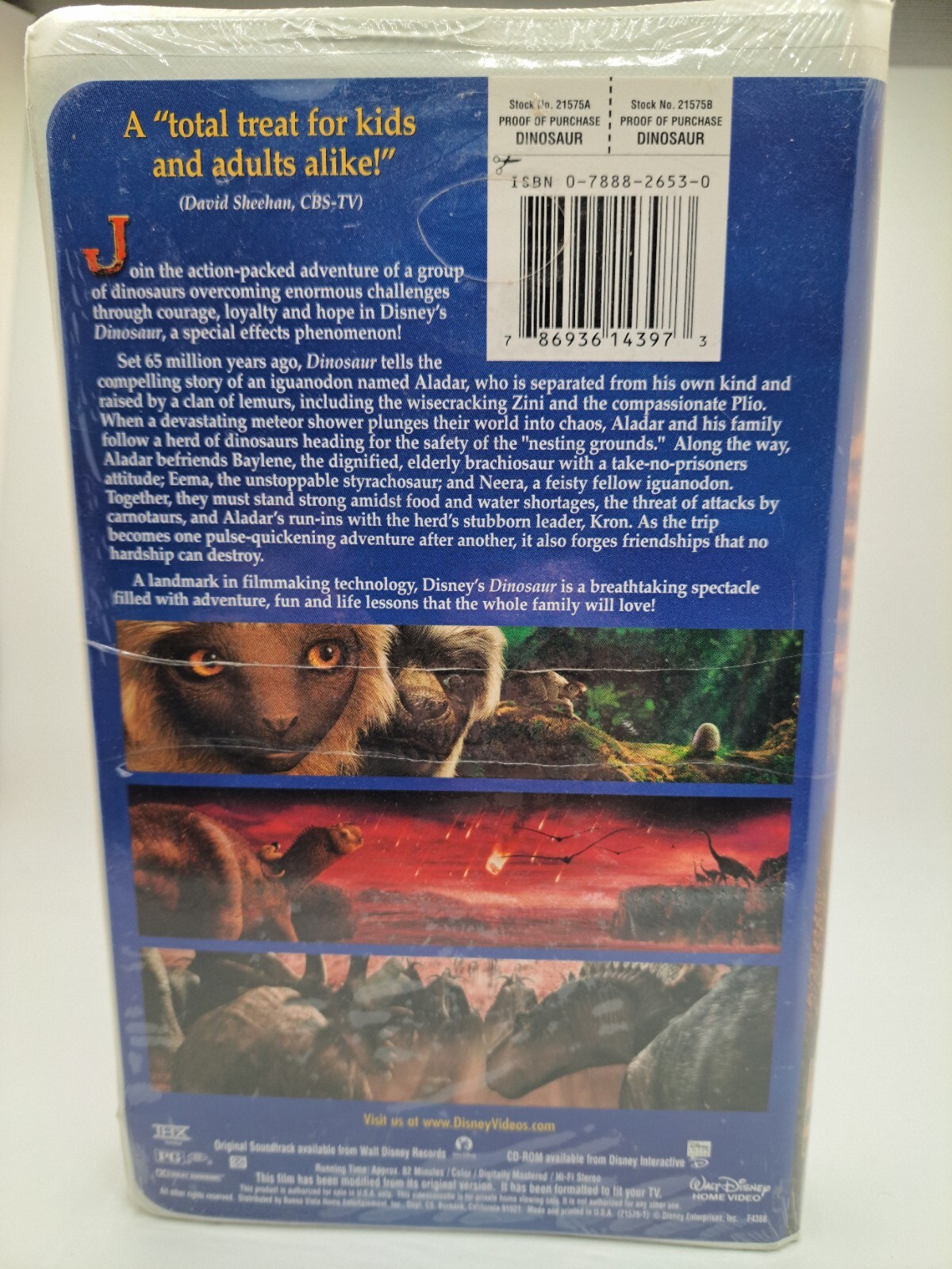 Dinosaur (VHS, 2001) for sale online | eBay