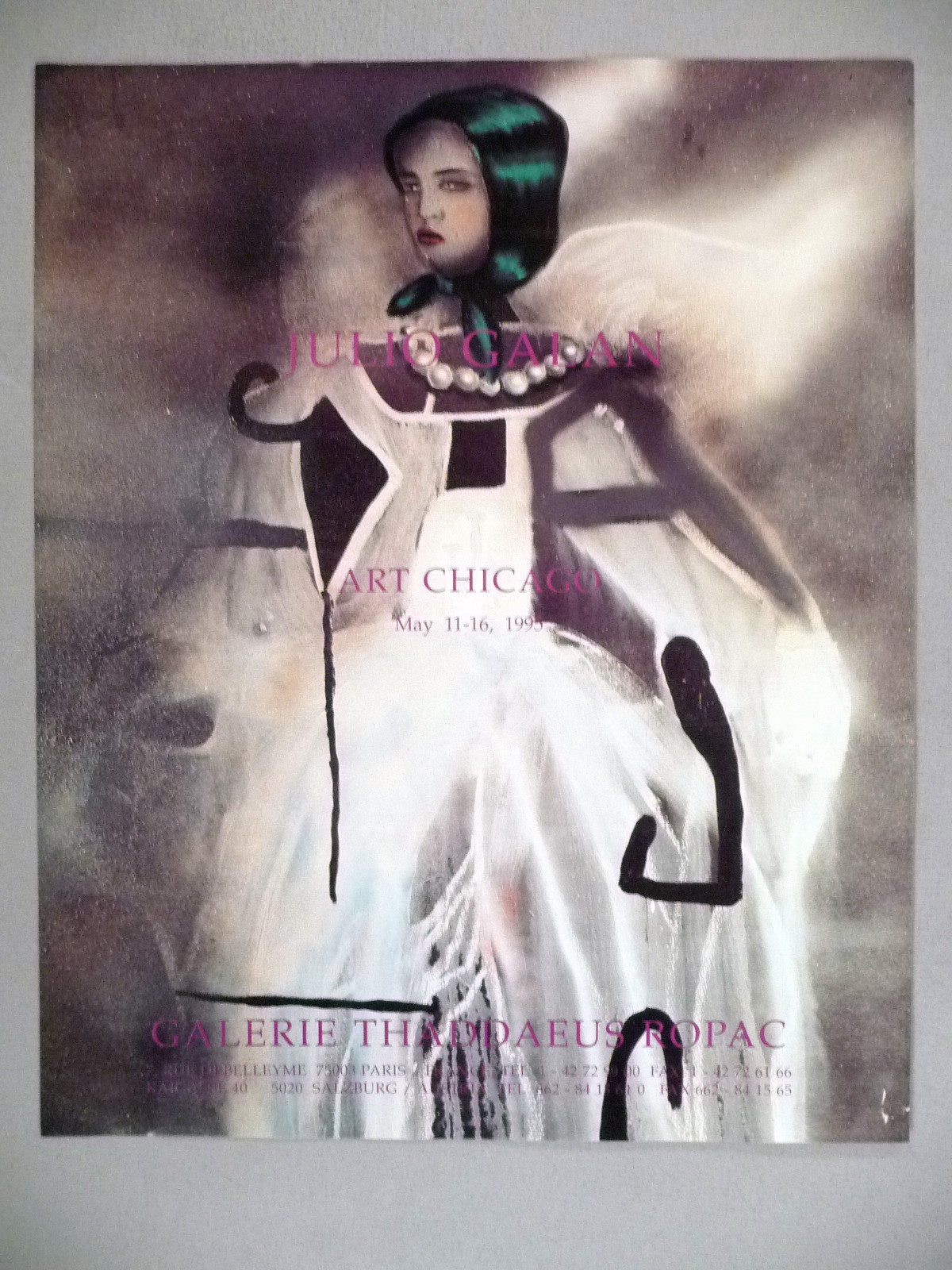 Julio Galan Art Gallery Exhibit PRINT AD - 1995 | eBay