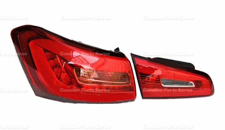 ⭐Genuine⭐ LED Tail Lamp Lights Left 2P Set for Kia Cerato Koup 2014 ...