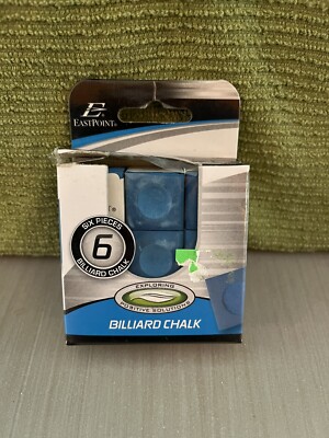 EastPoint Sports Billiard Chalk, 6 Pack Pool Cue Tip Chalk | eBay