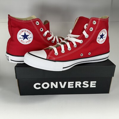 Converse Chuck Taylor All Star Shoes High Top Red Mens Sz 11 Womens Sz ...