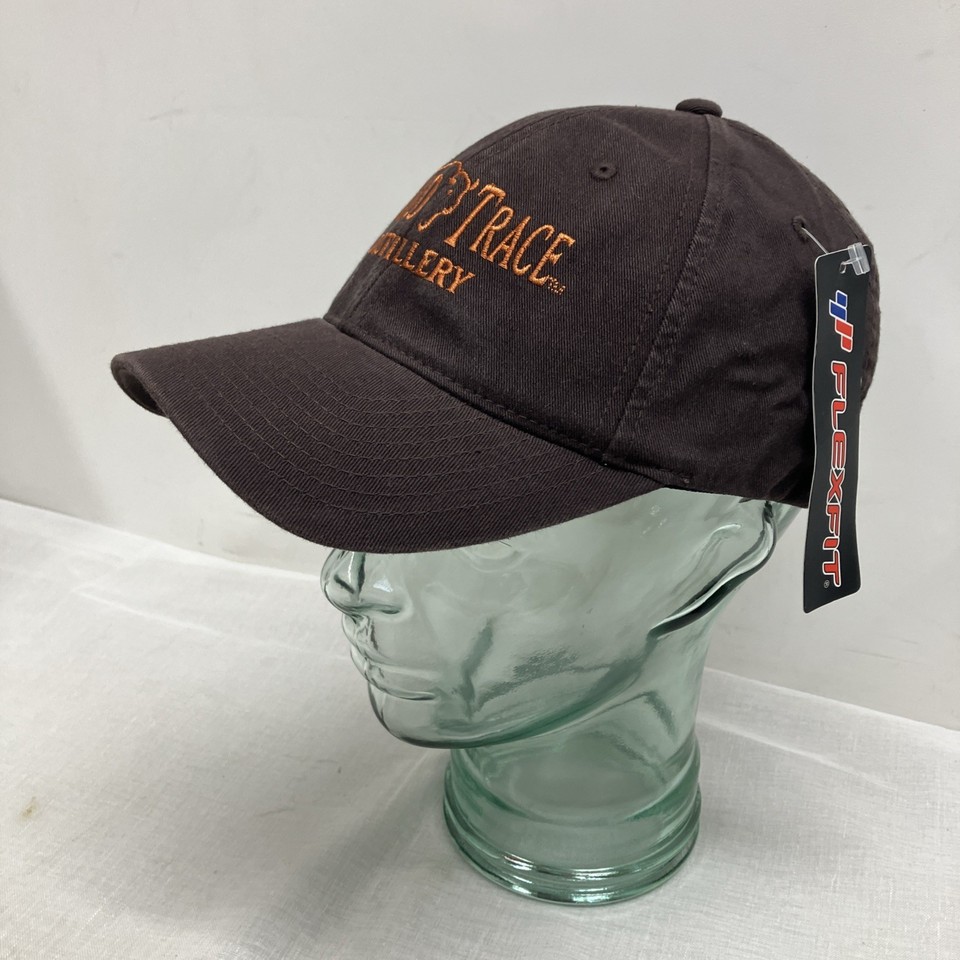 Buffalo Trace Distillery Hat Cap Flexfit Large Extra Large Brown Cotton ...