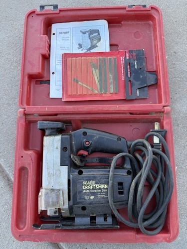 1/3 Hp Sears Craftsman Auto Scroller Jigsaw 315.172110 | eBay
